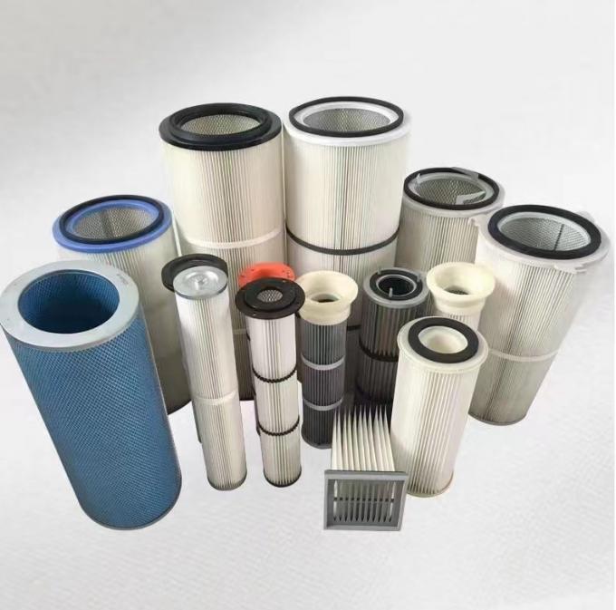 Pulse Spunbond Top Loaded Pleated Filter Cartridge Elements for Cement ...