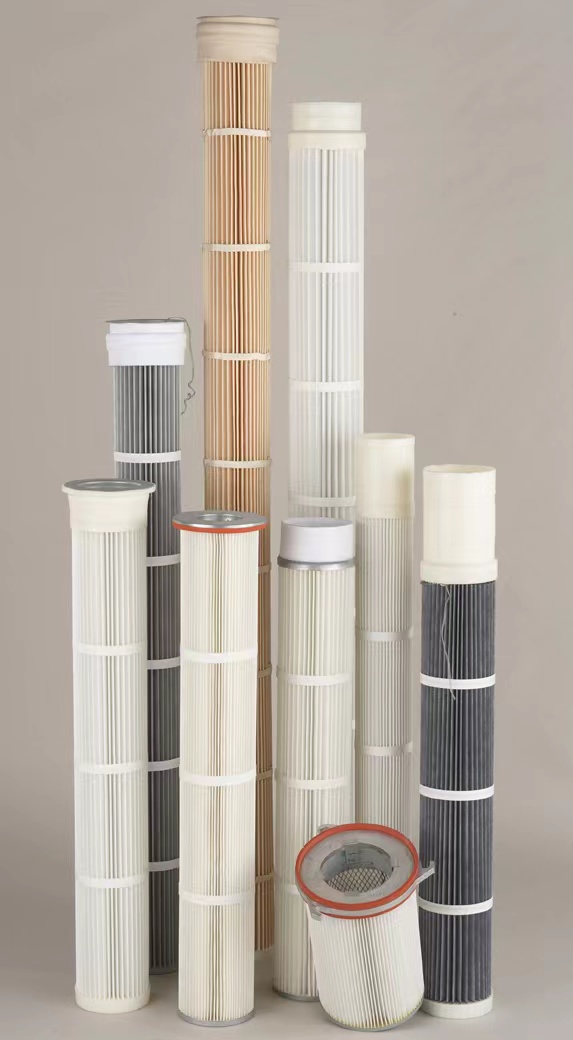 Pulse Spunbond Top Loaded Pleated Filter Cartridge Elements for Cement ...