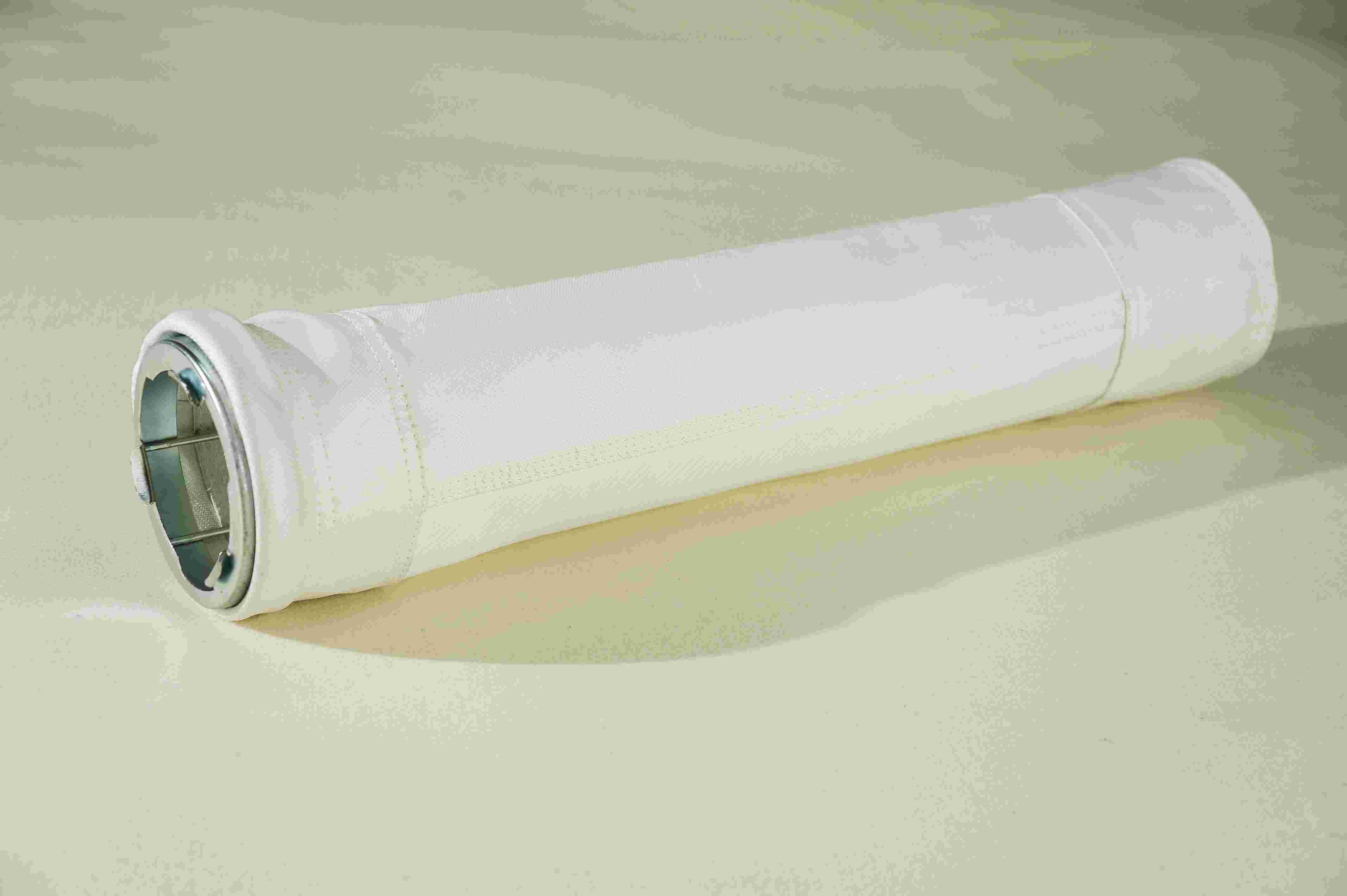 Felt PTFE Filter Bags Sleeve Chemical Resistance For Waste Incinerator